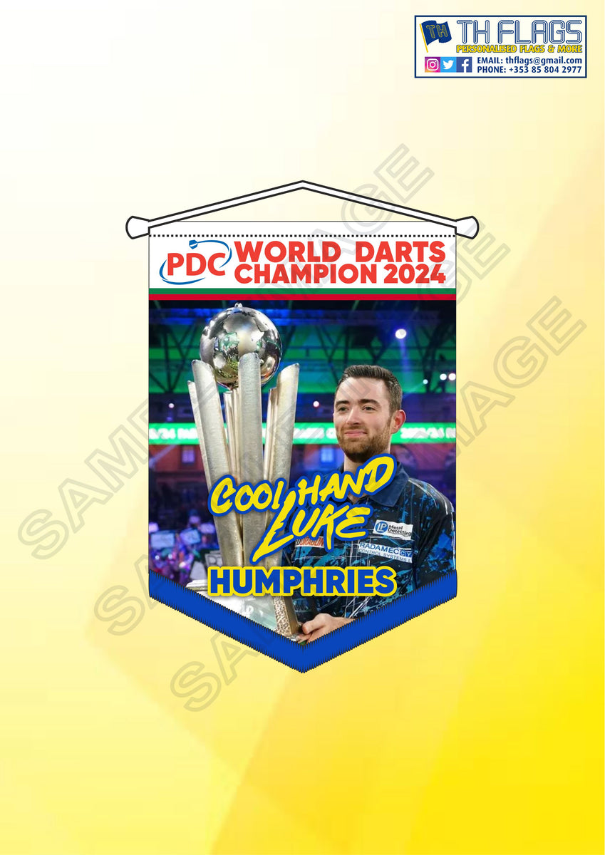 PDC WORLD DARTS CHAMPION 2024 – TH Flags