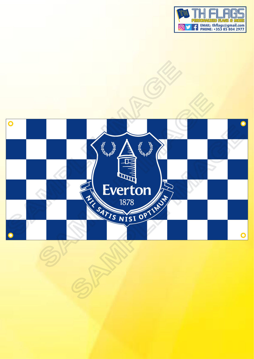Everton Chequered Flag – TH Flags