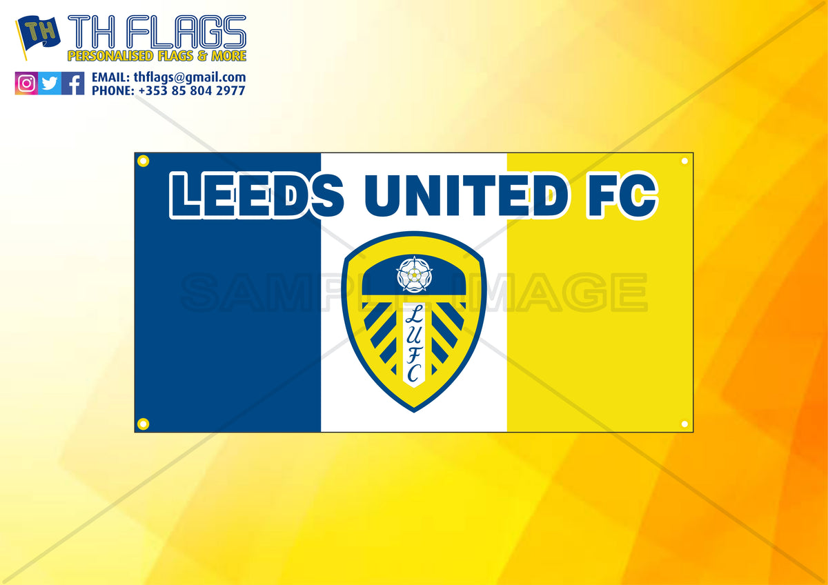 Leeds United "Crested" Flag – TH Flags
