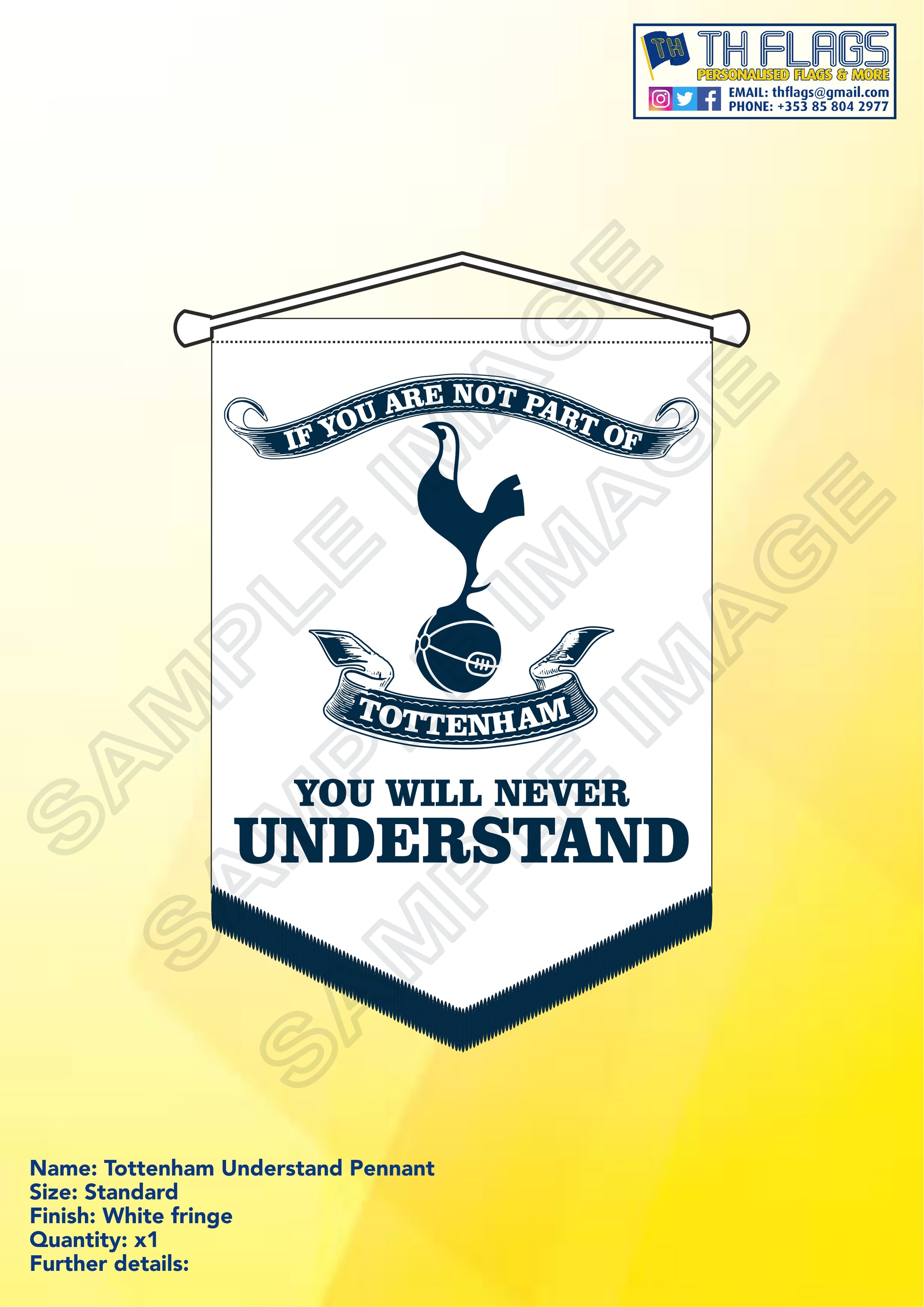 Tottenham Hotspur Flag Tottenham Hotspur Flag Hi Res Stock Photography